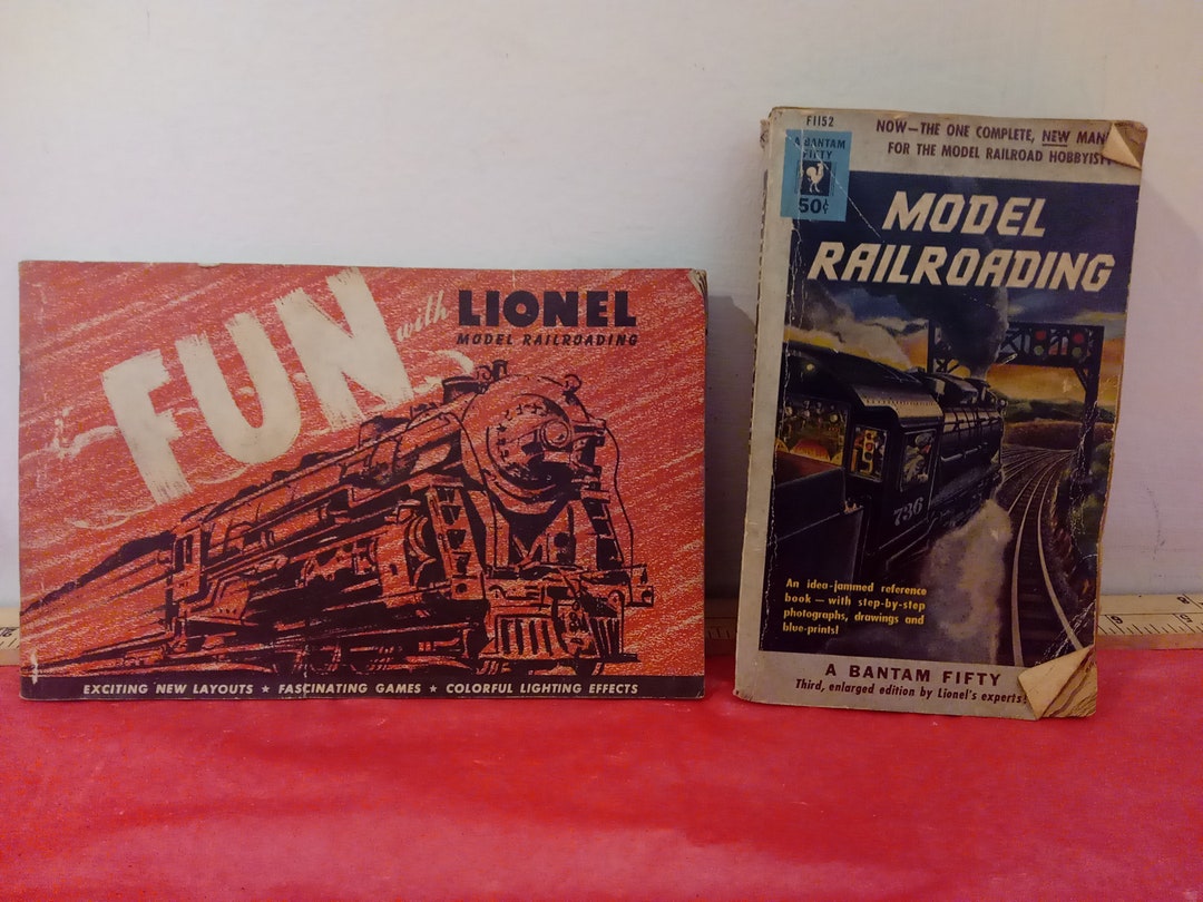 Vintage Model Railroad Books, Model Railroading Book by Bantam and ...