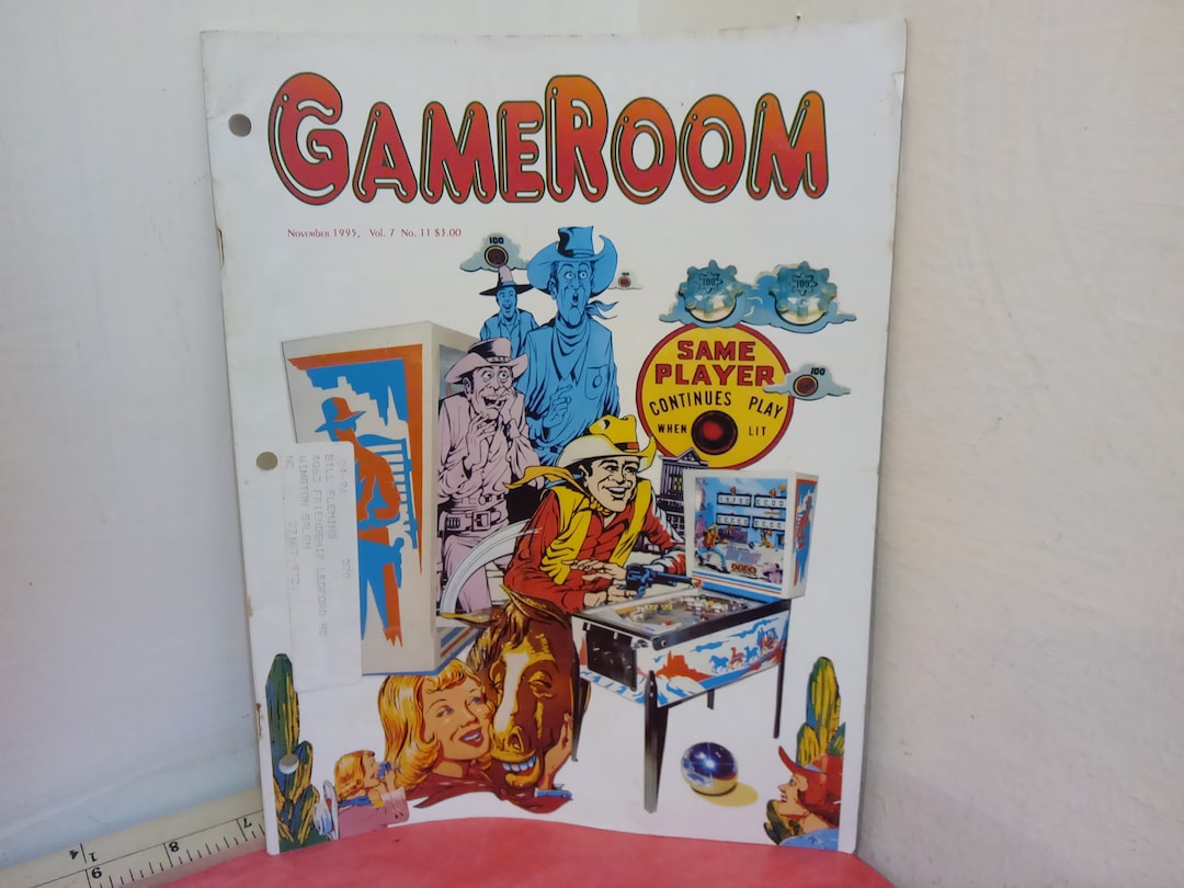 Vintage Gameroom Magazines for Arcades, Bowling Alleys, and Home ...