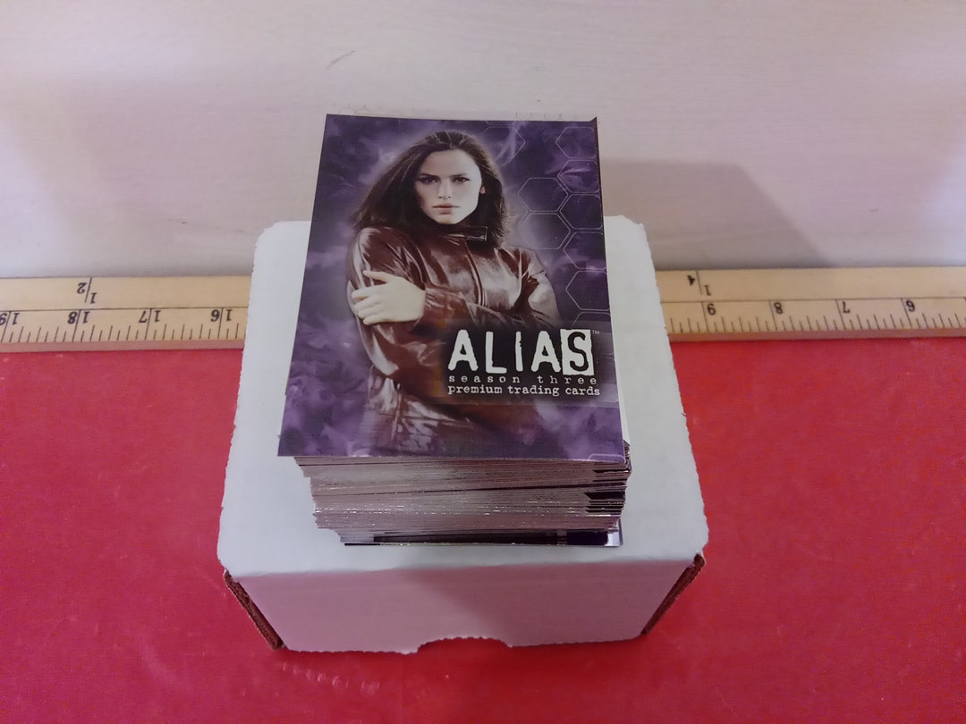 Vintage Artist Trading Cards, Alias Season Three Premium Trading Cards ...