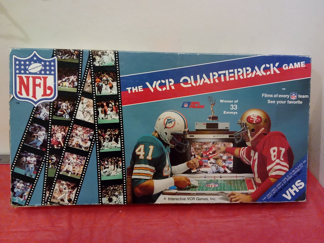 Vintage the VCR Quarterback Game, Made by Interactive VCR Games, 1986 ...