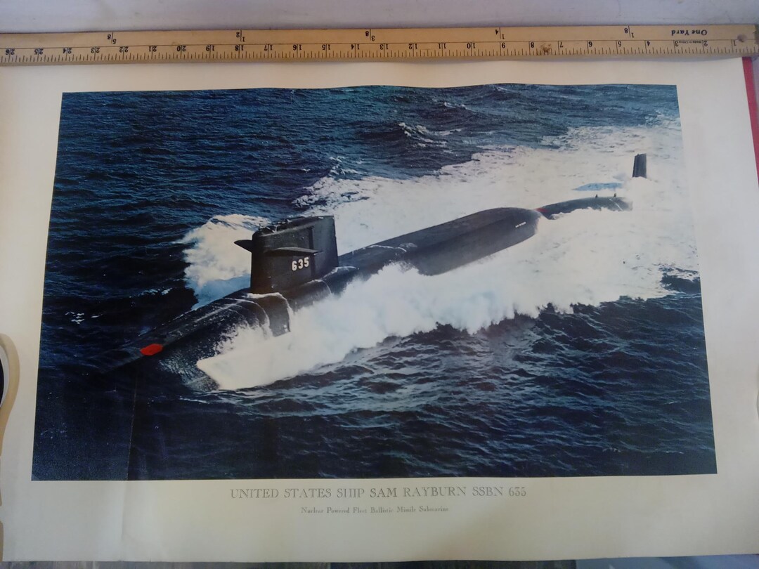 Vintage Photo/art Prints/posters, USS Sam Rayburn, USS Enterprise, USS ...