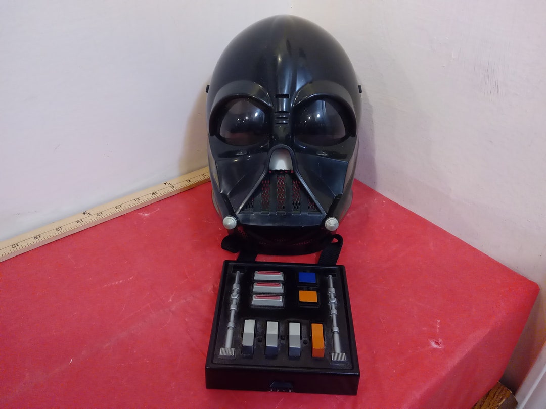 Vintage Star Wars Mask, Darth Vader Mask With Sound Effect and Voice ...