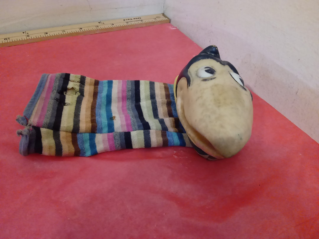 Vintage Hand Puppet, Terry Toons Hand Puppet "heckle or Jeckle Crow ...