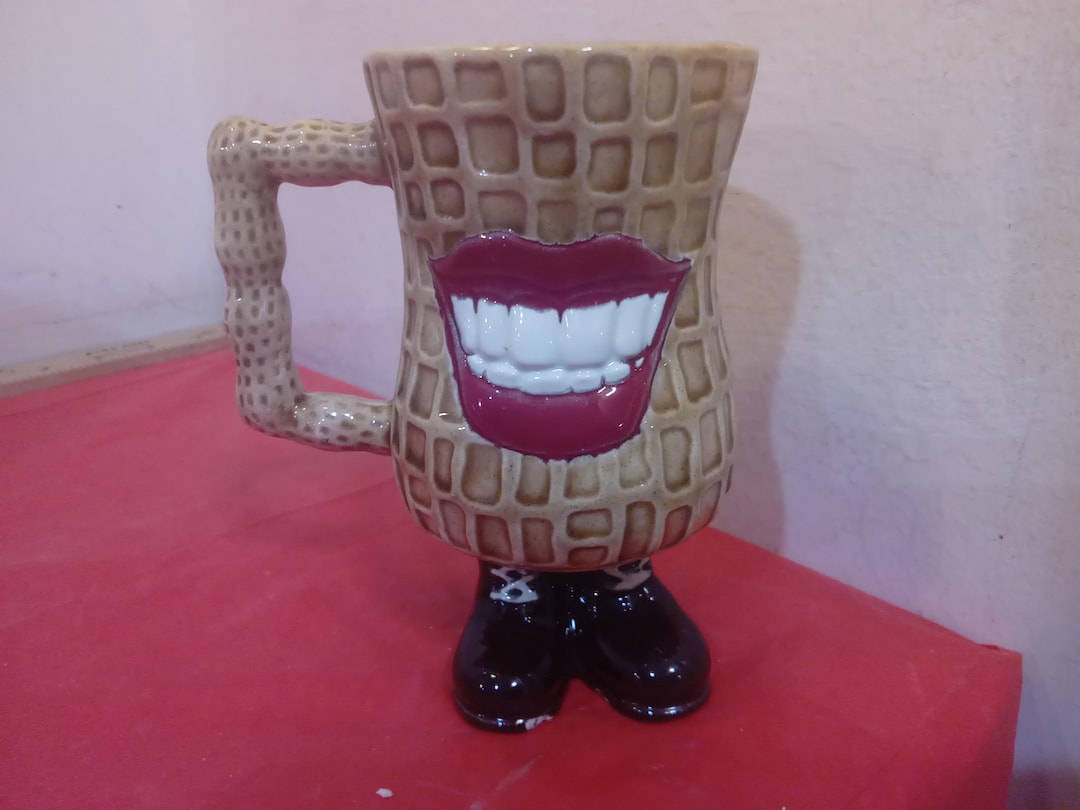 Vintage Ceramic Mugs and Bank, Jimmy Carter Smiling Peanut Mug or ...