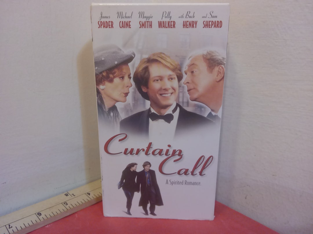 Vintage VHS Movie Tape, Curtain Call, Michael Cane, 1997~ - Etsy