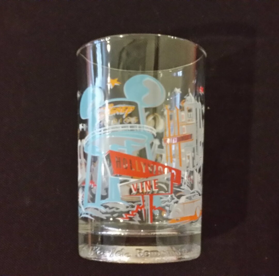 Vintage Collector Glass, Walt Disney World 25TH Anniversary Glass ...