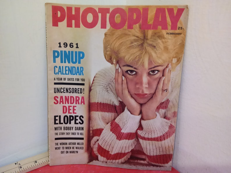 Vintage Photoplay Magazines Various Issues From Late 50's - Etsy
