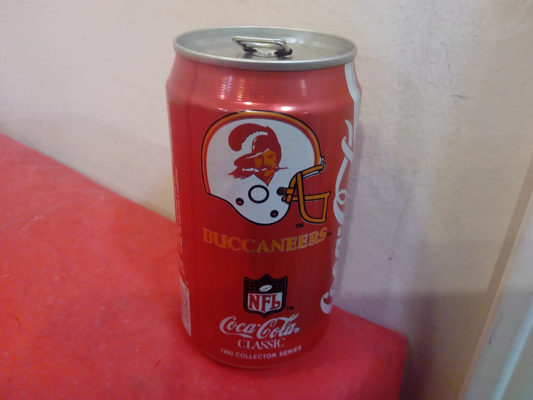 Vintage Coca-cola Can, Coke Can "tampa Bay Buccanners", 1992# - Etsy