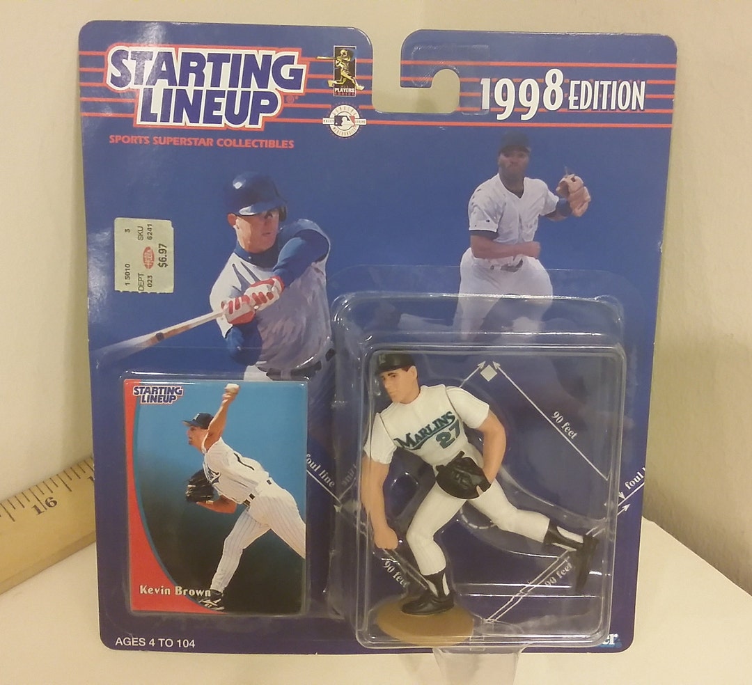 Starting Lineup by Kenner, Kevin Brown, 1998 - Etsy