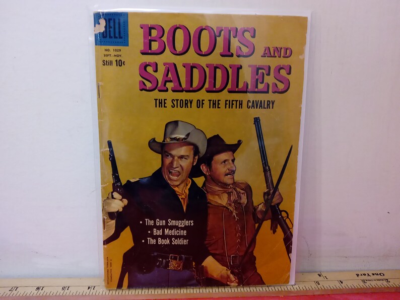 Vintage Comic Books, Dell Comic Books, Davy Crockett, Dan'l Boone ...