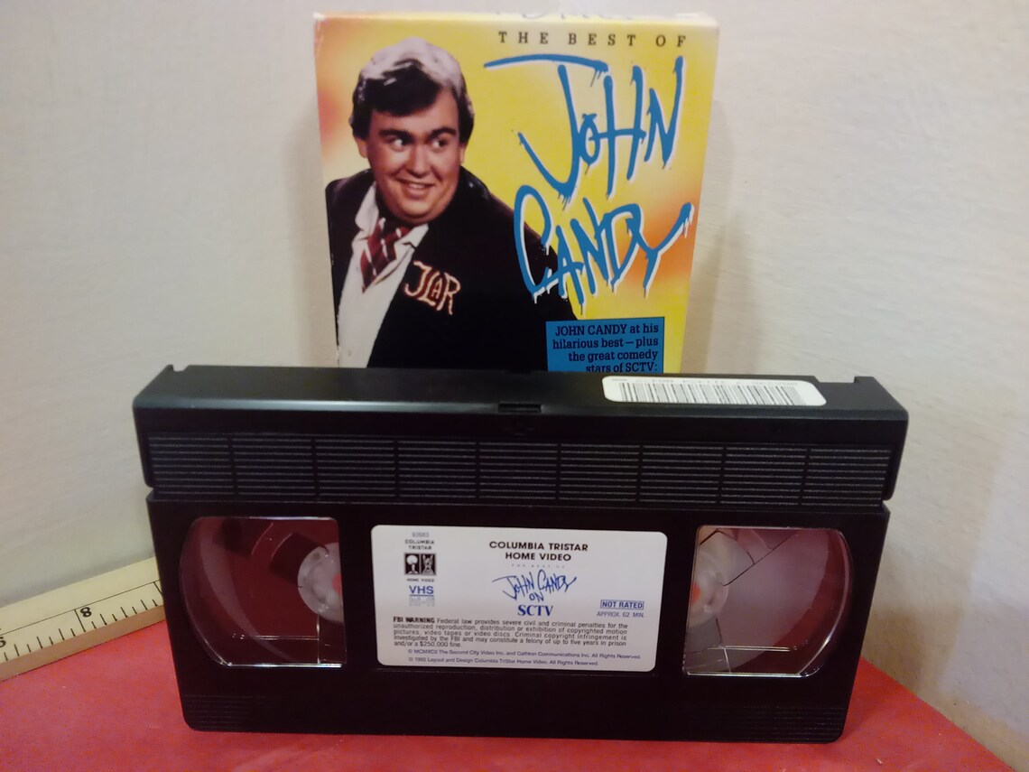 Vintage VHS Movie Tape the Best of John Candy John Candy - Etsy