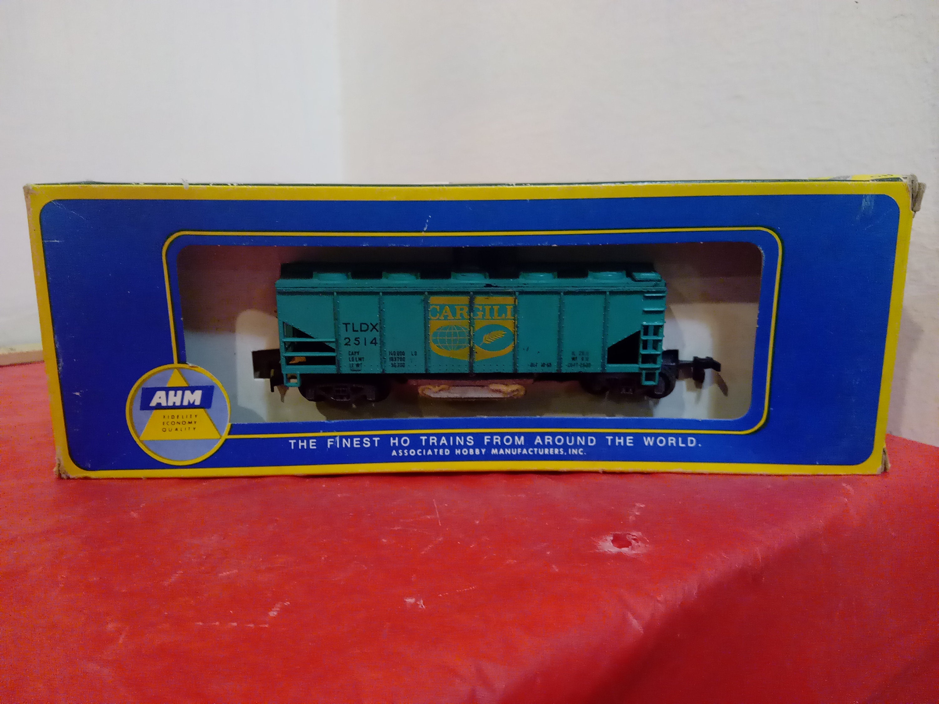 Vintage Model Train, AHM HO Scale Operating Track Cleaning Car #5203 ...