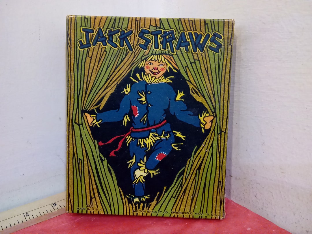 Vintage Pick-up Game, Jack Straws #4903 and Pick-up Sticks Games by ...