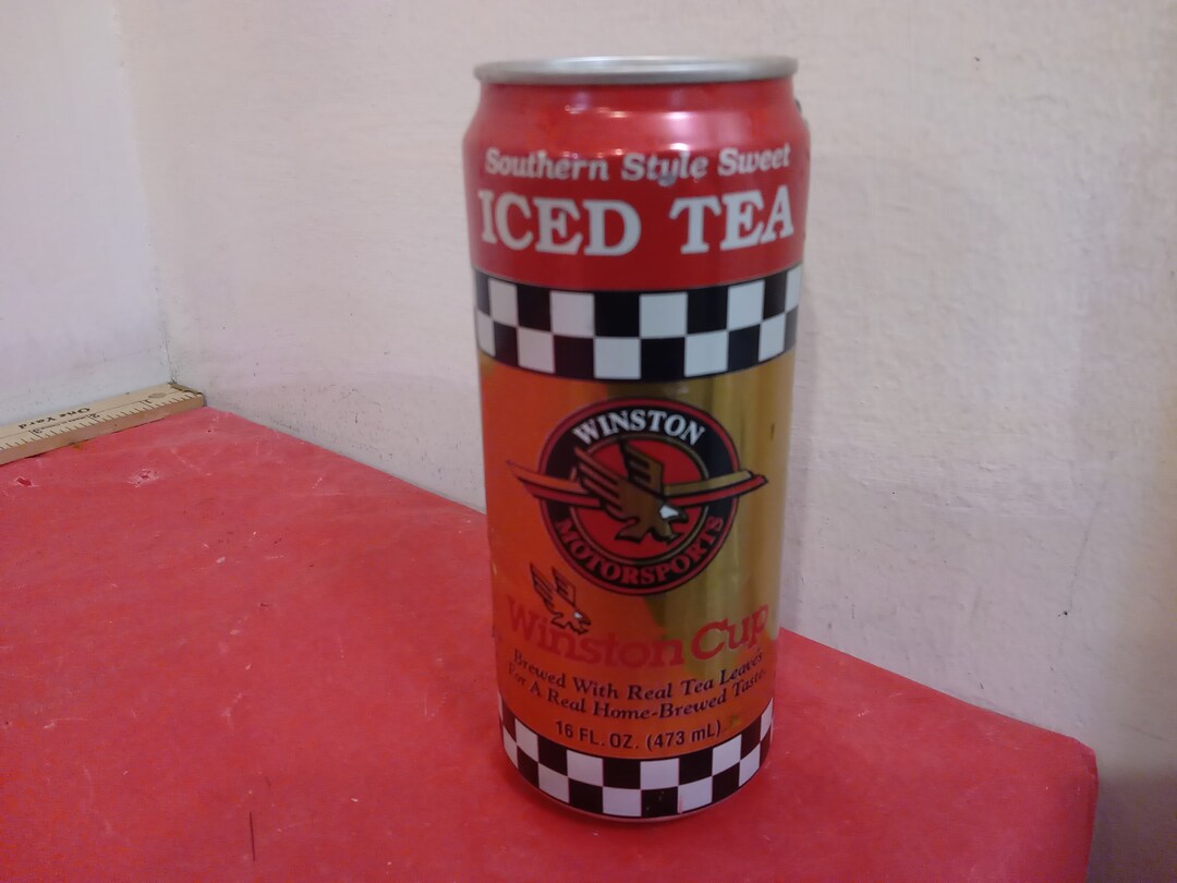 Vintage Tea Can, Nascar Winston Cup Winston Motorsports Southern Style ...