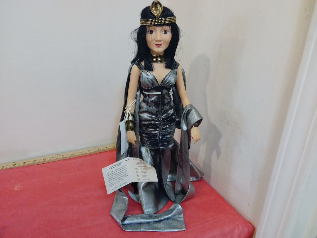 Vintage Vinyl Doll, Effanbee Vinyl Doll "claudette Colbert as Cleopatra ...