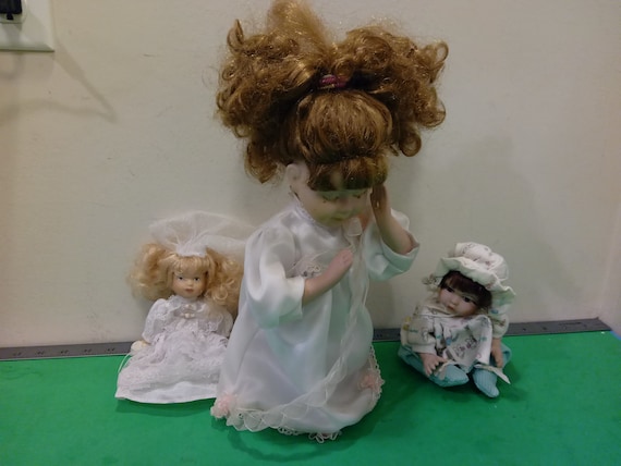 Vintage Three Dolls for one price | Etsy