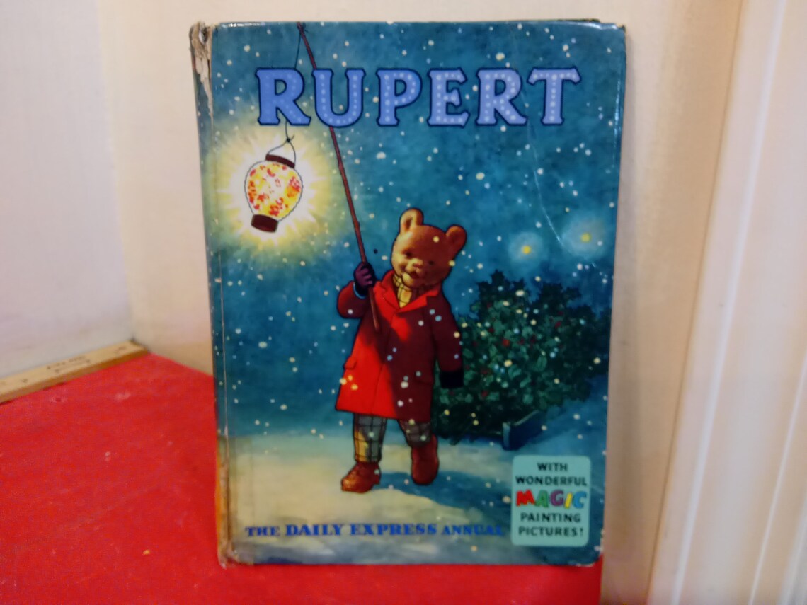 Vintage Children's Books, Rupert Children's Books, A Daily Express ...