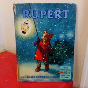 Vintage Children's Books, Rupert Children's Books, A Daily Express ...