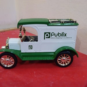 Vintage Vehicle Piggy Banks, Train Engine "the Texas Company", Coca ...