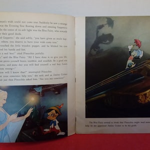 Vintage Comic Book, Walt Disney's Pinocchio, Picture Book (whitman ...
