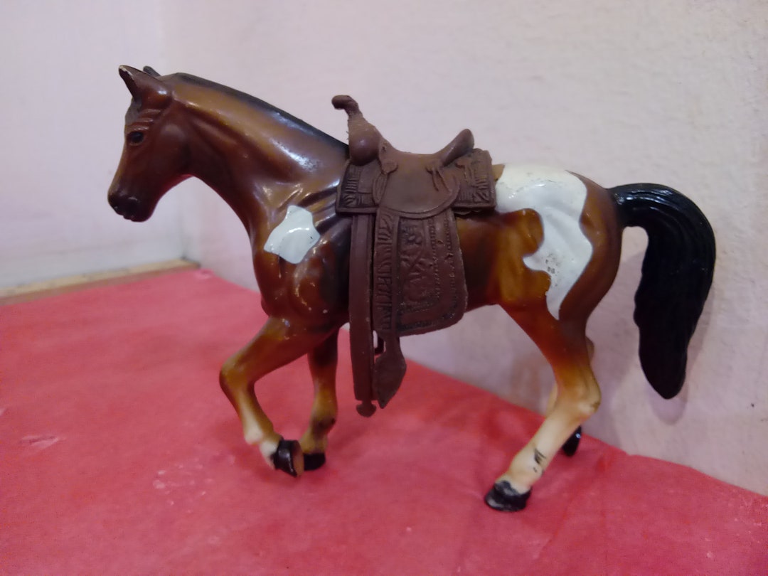 Vintage Plastic Horses, Plastic Horses Various Sizes for Pretend Play ...