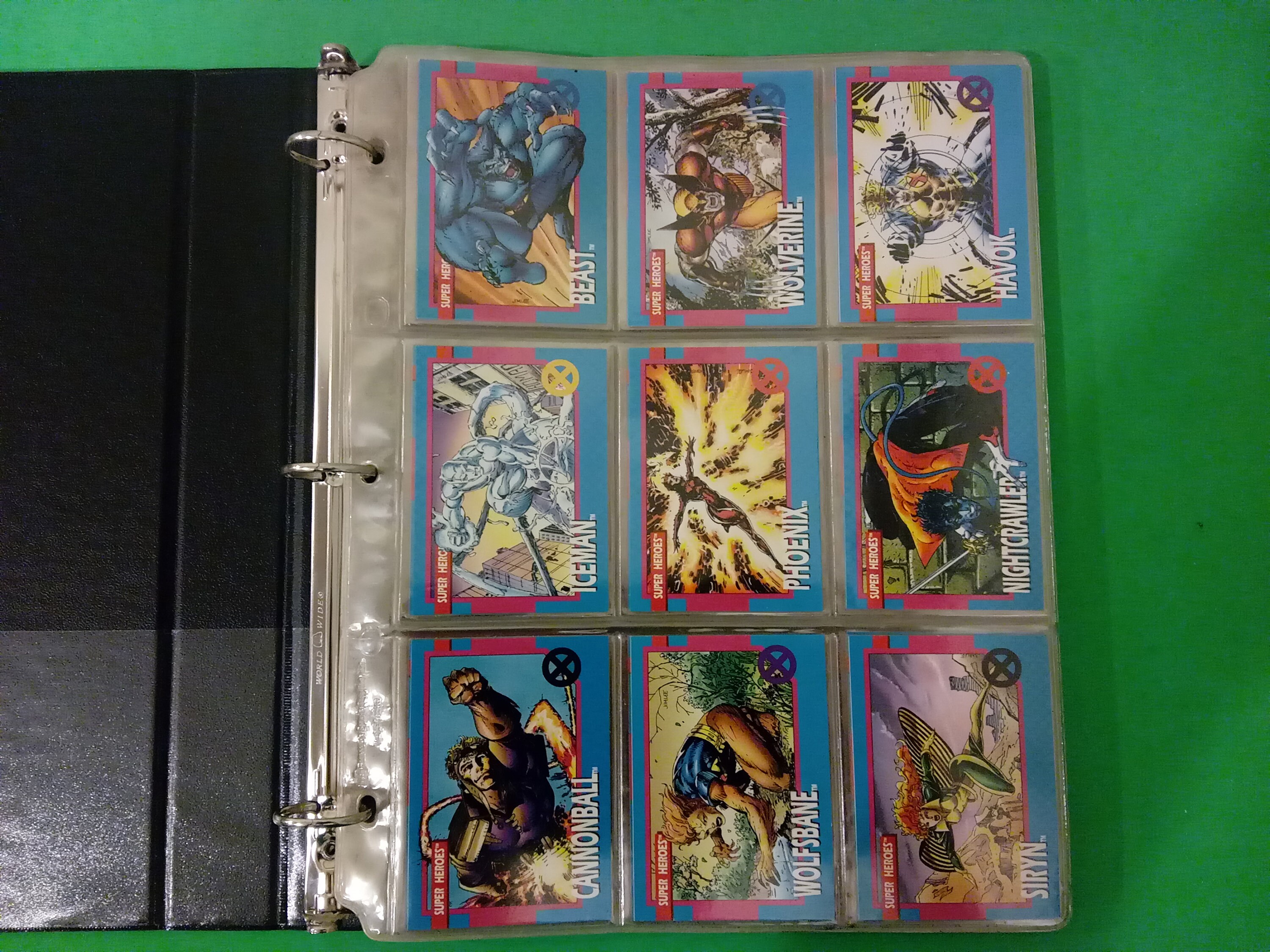Vintage Marvel X-men Card Set by Impel, 1992
