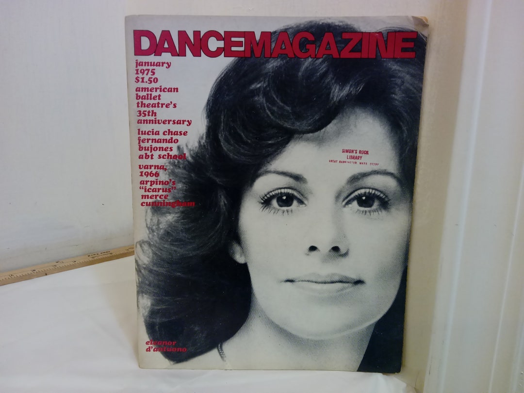 Vintage Dancing Magazines, Dance Magazine, 1975# - Etsy