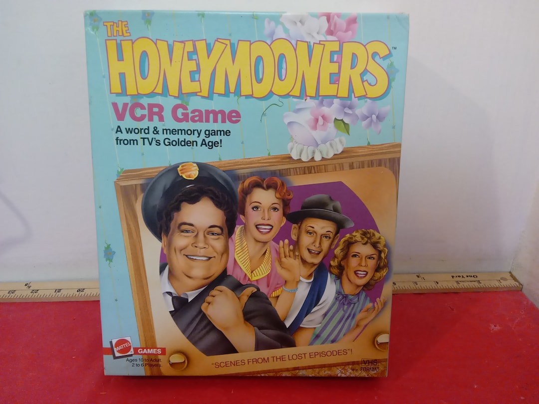Vintage VCR Game, the Honeymooners VCR Game by Mattel, 1986~ - Etsy