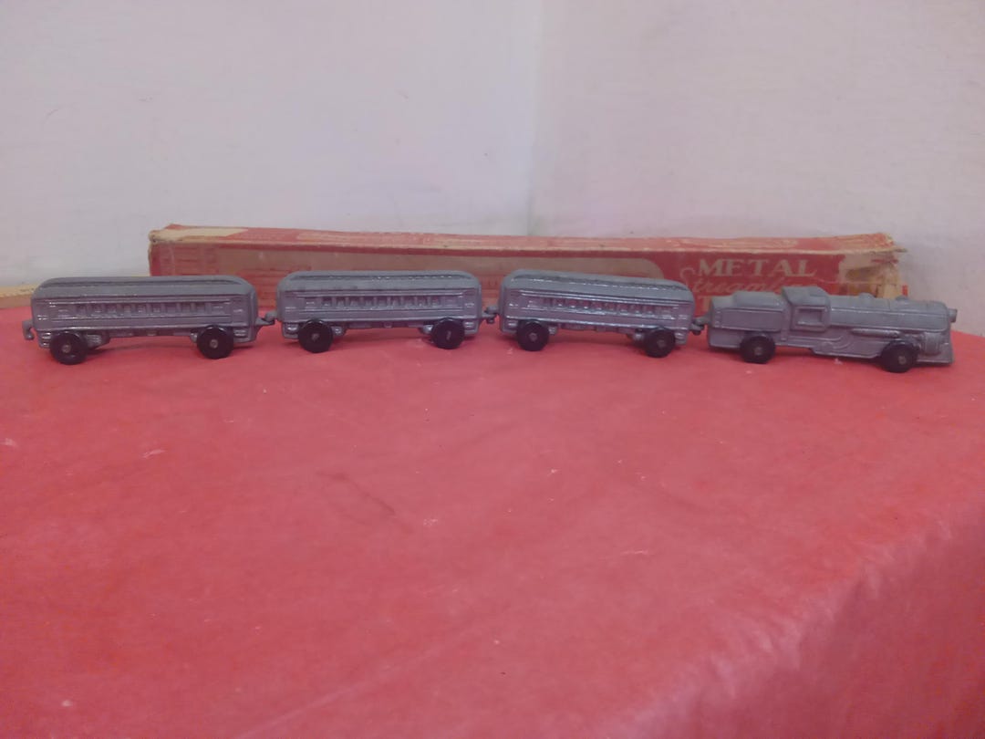 Vintage Metal Vehicle Toy, Metal Streamline Train Made by Harco ...