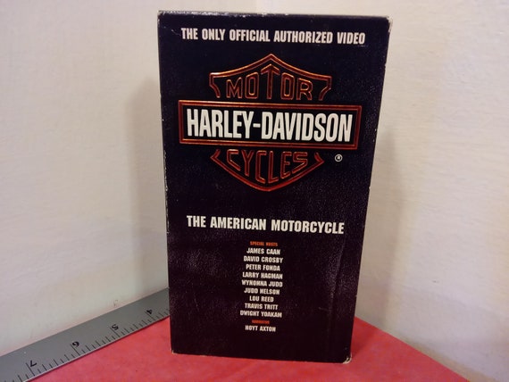 Vintage VHS Movie Tape Harley Davidson Motor Cycles James | Etsy