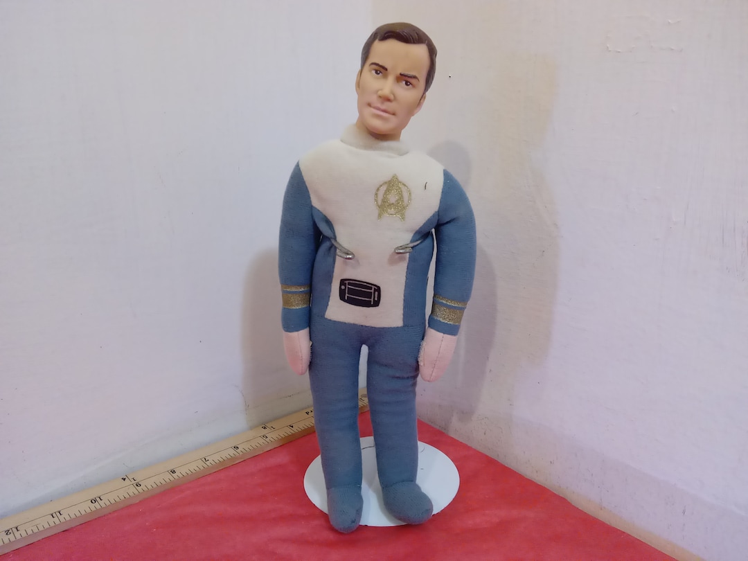 Vintage Plush Dolls Star Trek Dolls Poseable Soft Doll With - Etsy