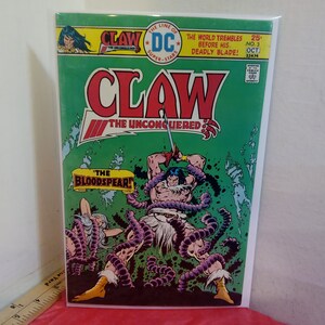 Vintage Comic Books, DC Comic Books, Claw the Unconquered, 1970's - Etsy