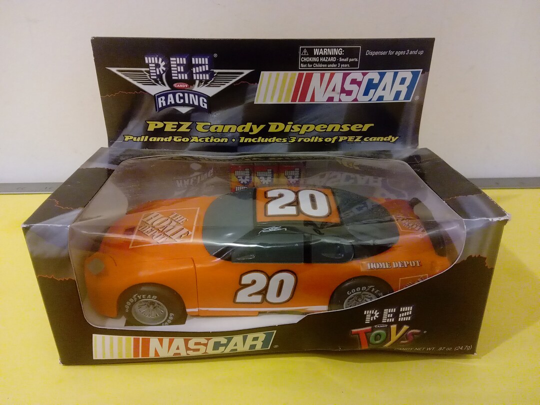 Vintage Pez Candy Dispenser, Nascar Racing Car Pez Candy Dispenser ...