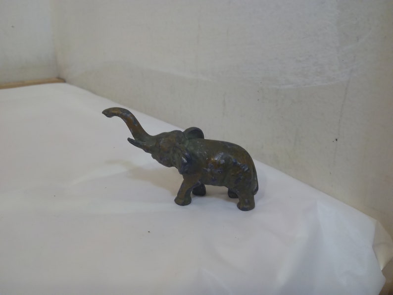 Vintage Metal Figurines, Metal Elephant, Ape, Turtle, Hippo and Camel ...