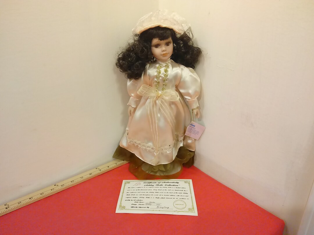 Vintage Porcelain Doll, Ashley Belle Collection Martha, 1990's - Etsy
