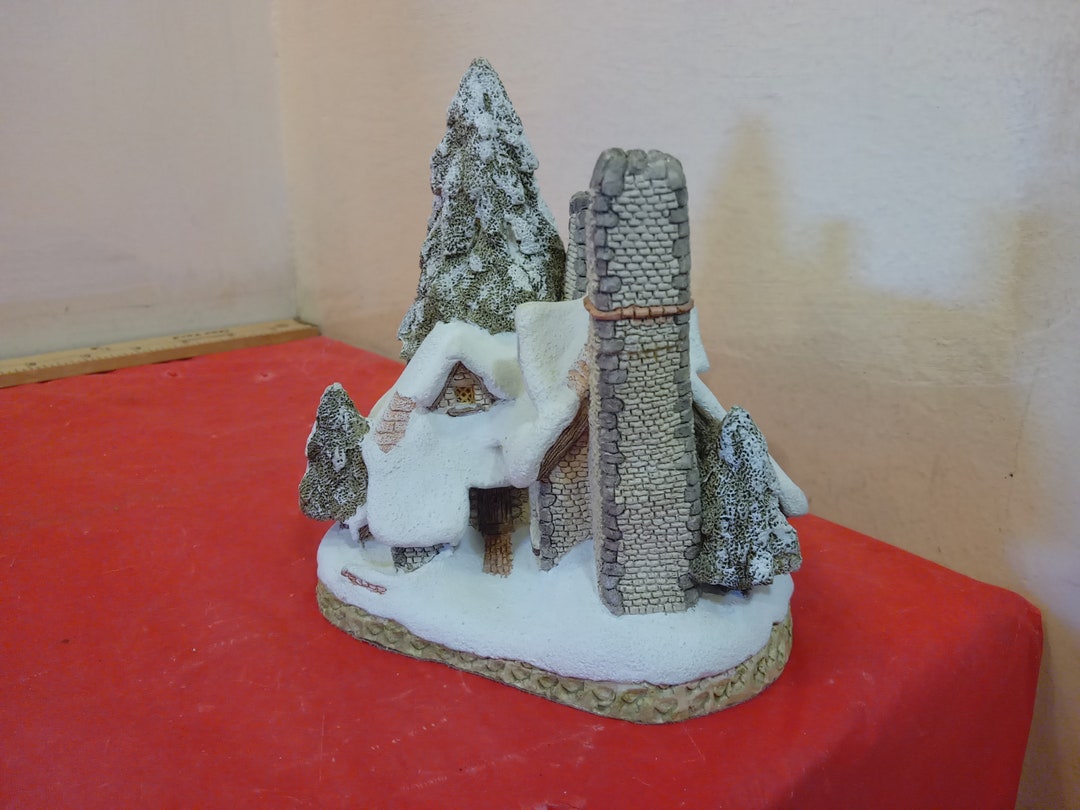 Vintage David Winter Cottages, Snow Cottage by John Hine Studios, Large ...