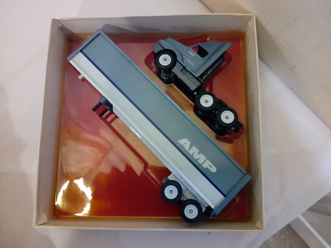 Vintage Die Cast Truck, Amp Die Cast Semi-truck by Winross - Etsy