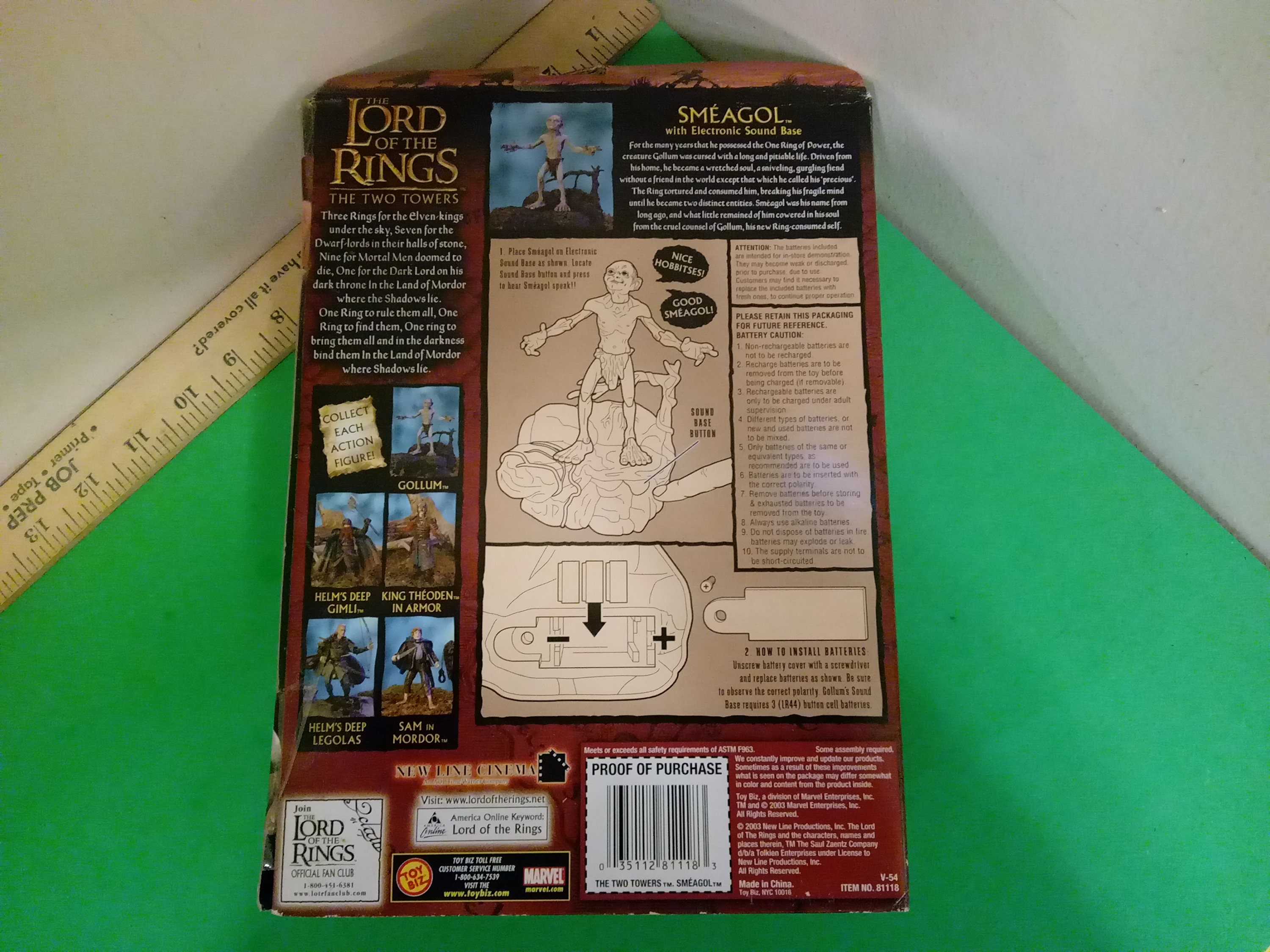 The Lord of the Rings, The Fellowship of the Ring Action Figure ...