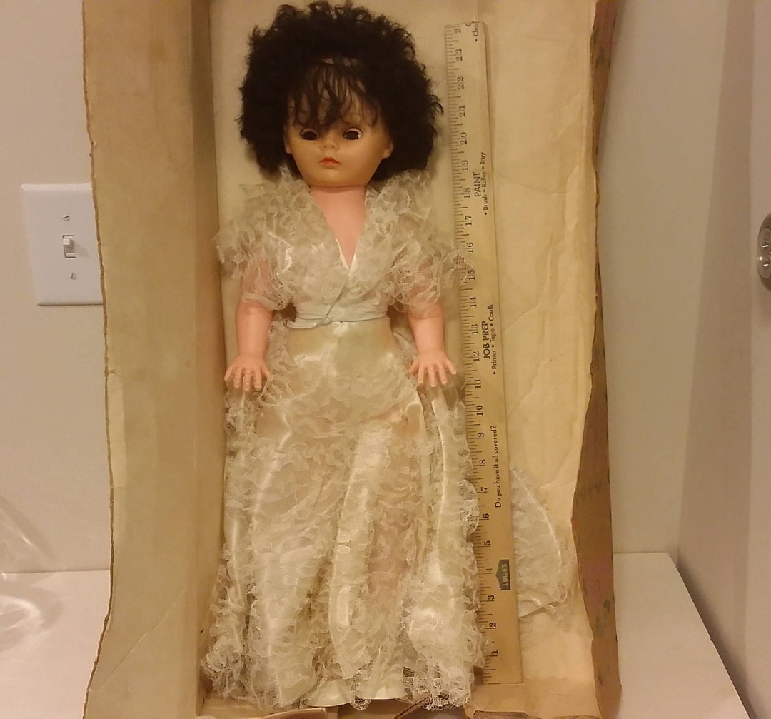 Vintage Wedding Bride Doll, 24" Tall, Wedding Dress, 1960s - Etsy