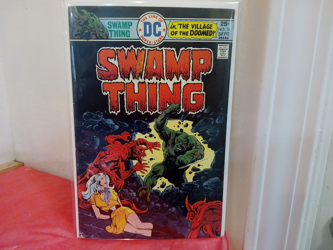 Vintage DC Comic Books, Swamp Thing, Various Issues - Etsy