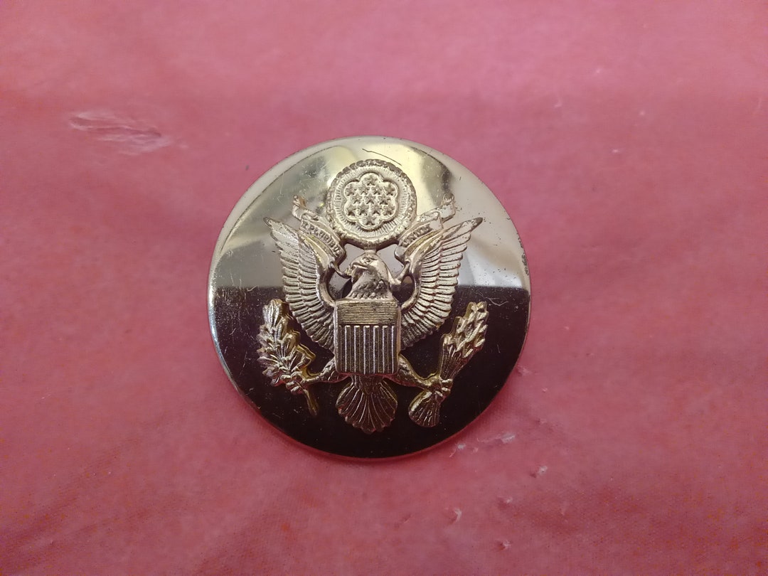 Vintage Military Hat Pins and Pins, Eagle Hat Pins, Eagle Shirt Pins ...