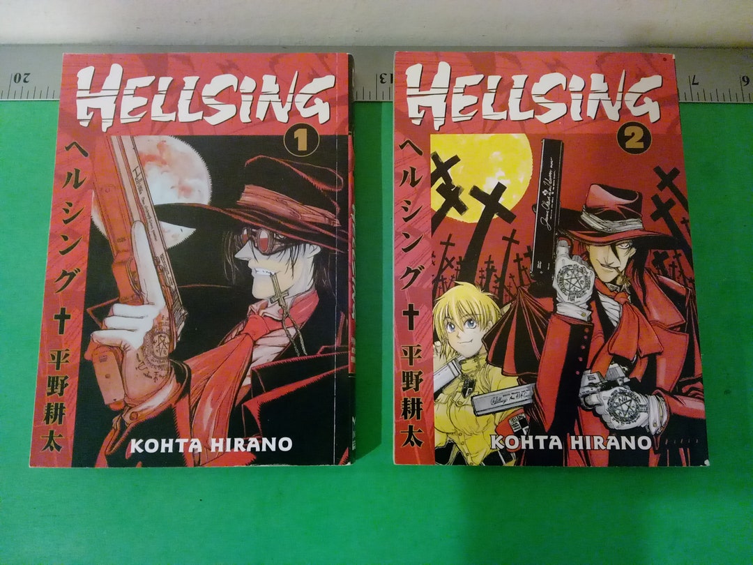 Vintage Soft Cover Book, Hellsing, by Kohta Hirano, Volume 1 and 2 - Etsy