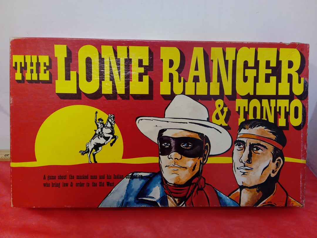 Vintage Board Game, Lone Ranger & Tonto by Warren Paper Products, 1978 ...