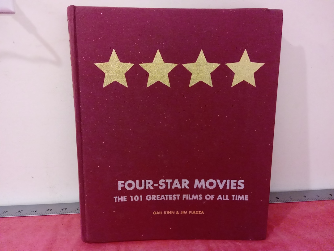 Vintage Hard Cover Book, Four-star Movies, the 101 Greatest Films of ...