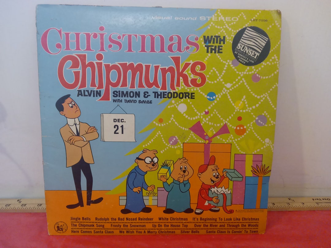 Vintage Vinyl Records 33 1/3, Snoopy's Christmas by Peter Pan Records ...
