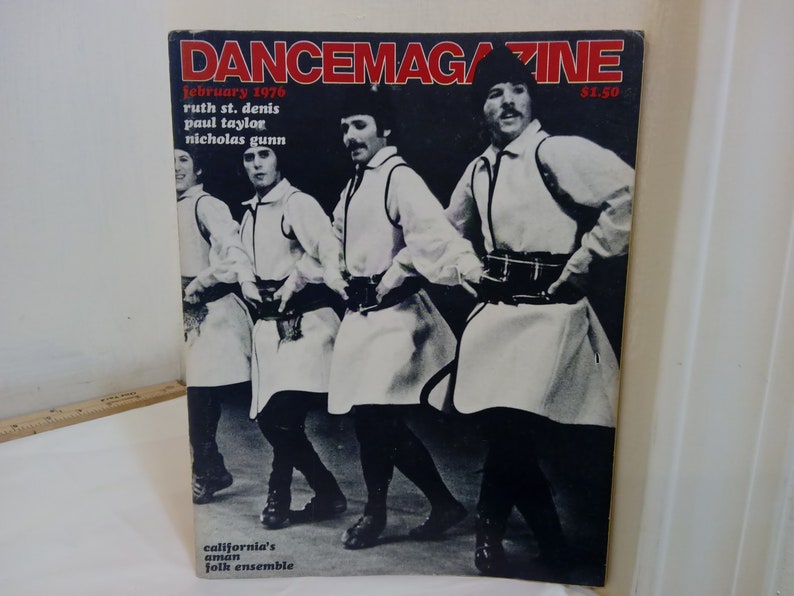 Vintage Dancing Magazines, Dance Magazine, 1976 Thru 1994# - Etsy