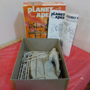 Vintage Model Kit, Planet of the Apes Model Kit, General Aldo Model Kit ...