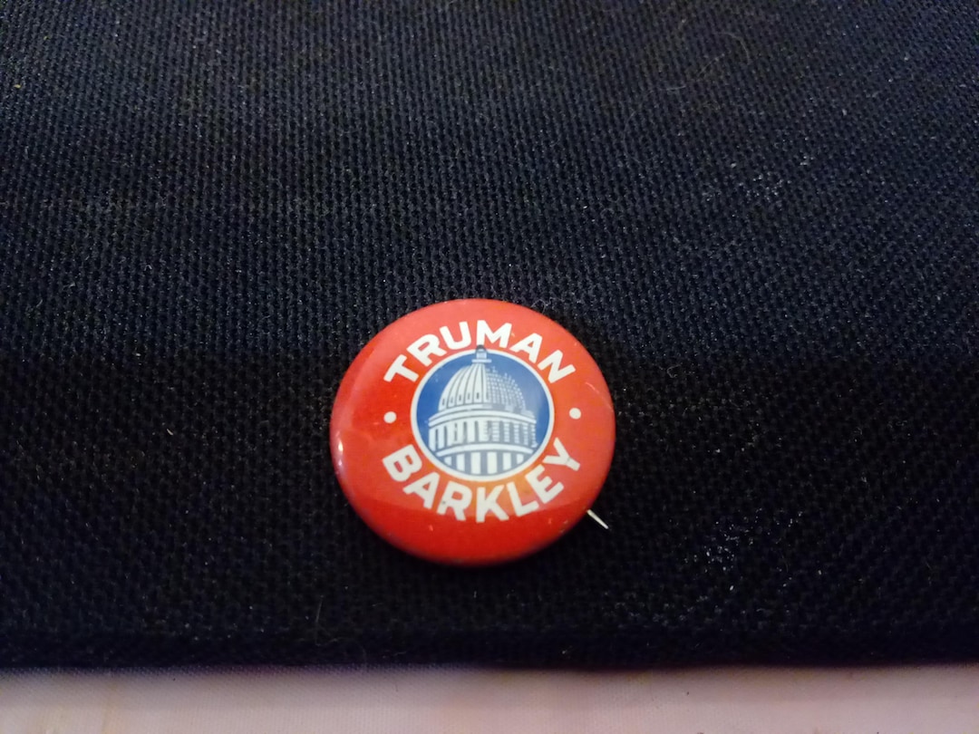 Vintage Political Pushback Pins, Political Pins for Winners and Losers ...
