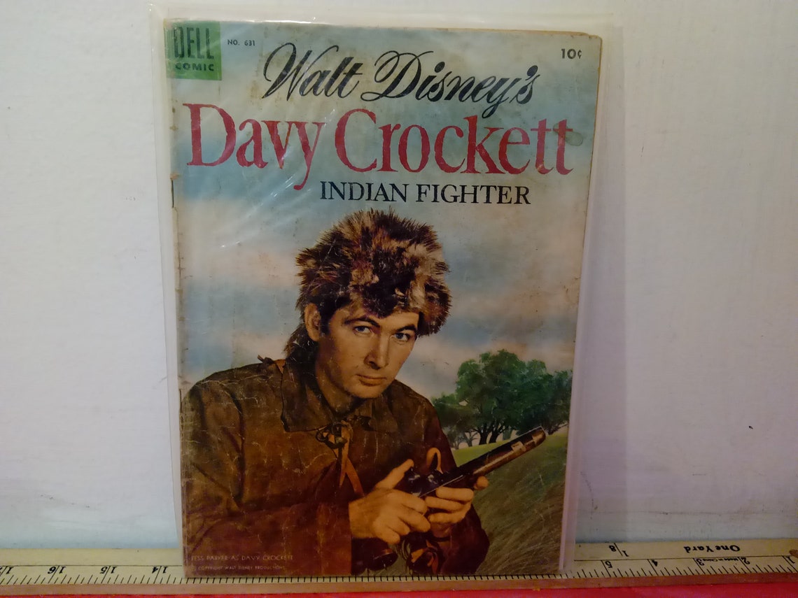 Vintage Comic Books, Dell Comic Books, Davy Crockett, Dan'l Boone ...