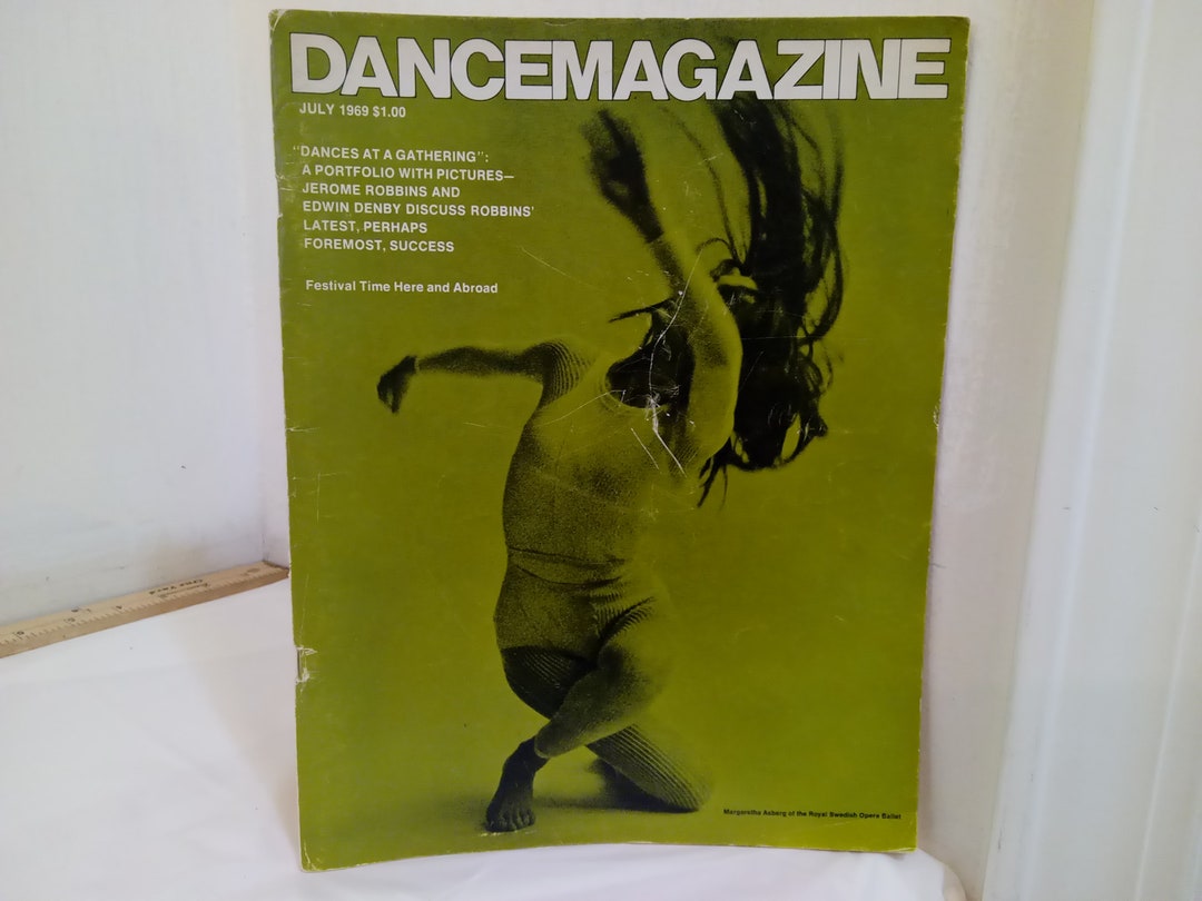 Vintage Dancing Magazines, Dance Magazine, 1970 and 1969# - Etsy